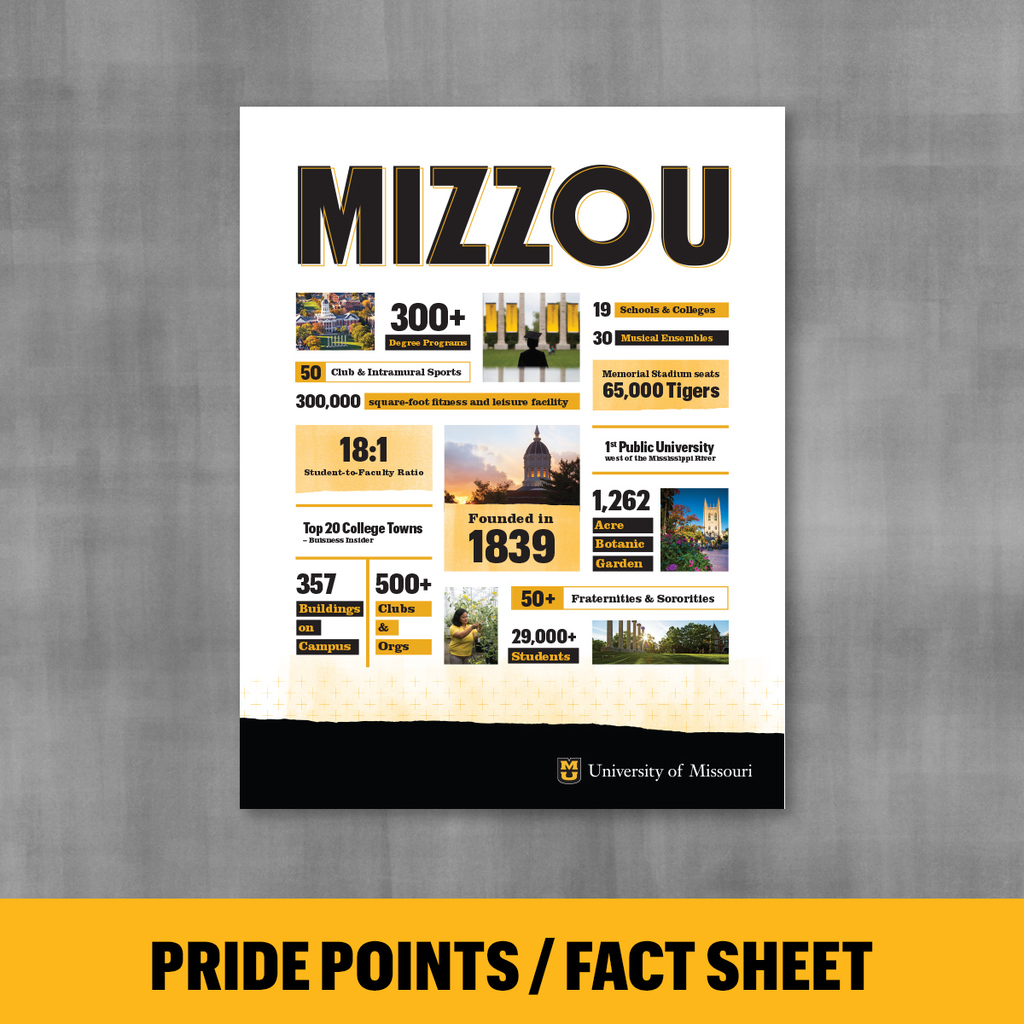 fact sheet // Student Affairs // University of Missouri